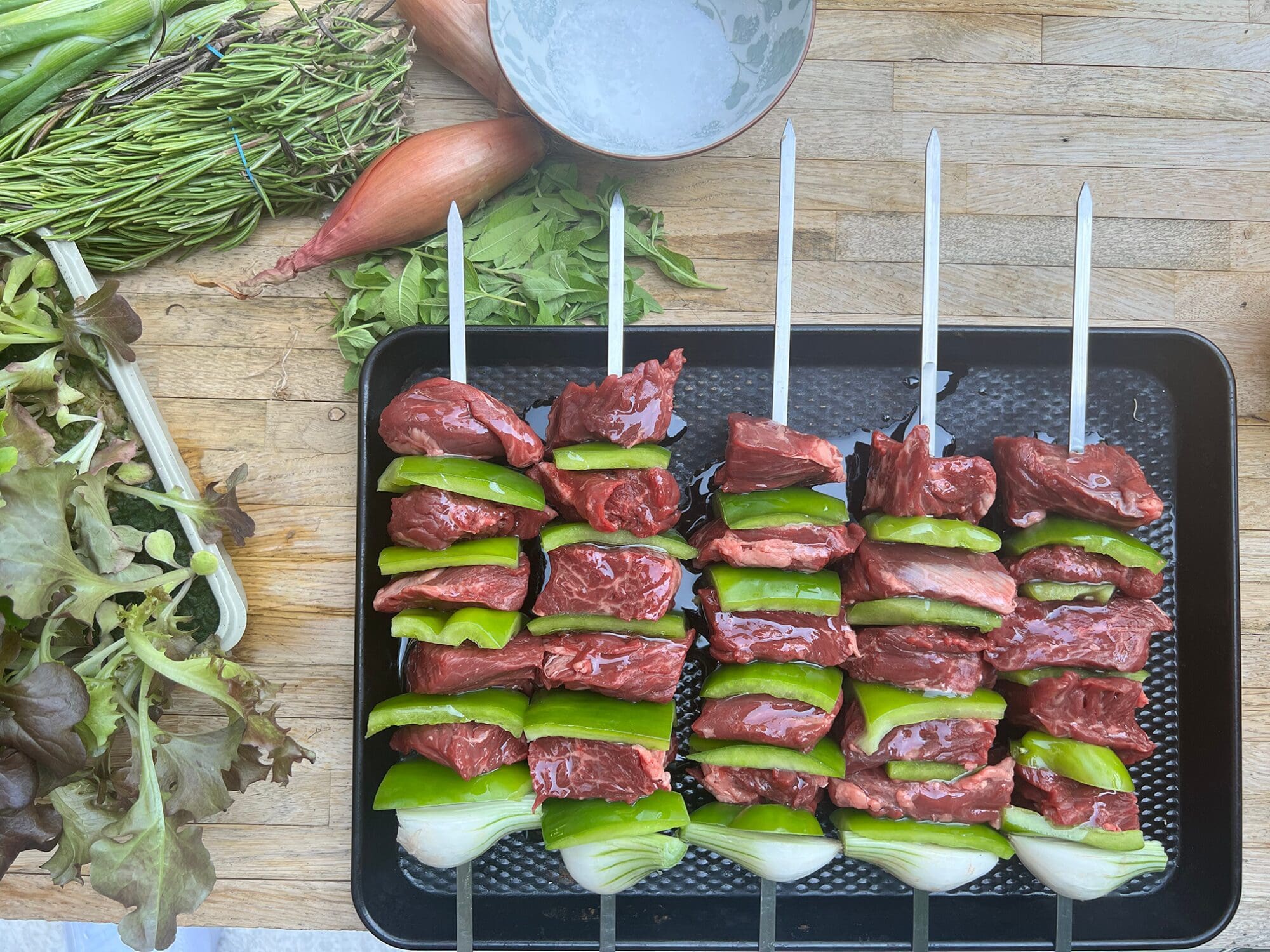 SIMON WOOD’S FAMILY BBQ: VIMTO SWEET & SOUR HANGER STEAK KEBABS – Brood ...